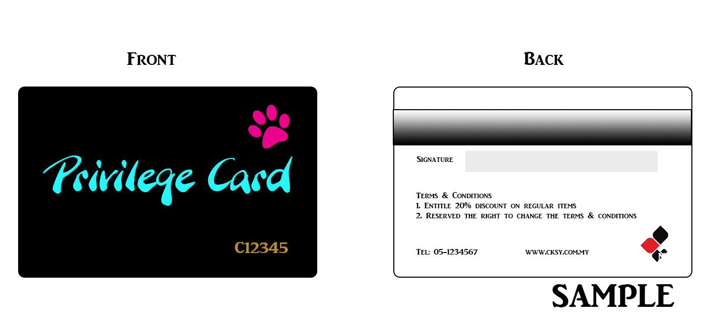 Member card, employee badge, id card | CKSY Management Specialist